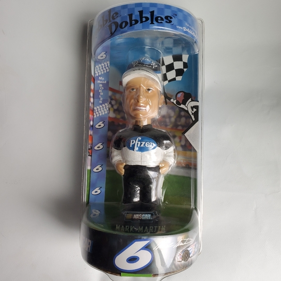 Nascar | Other | Mark Martin Pfizer Racing Collectable Bobblehead ...